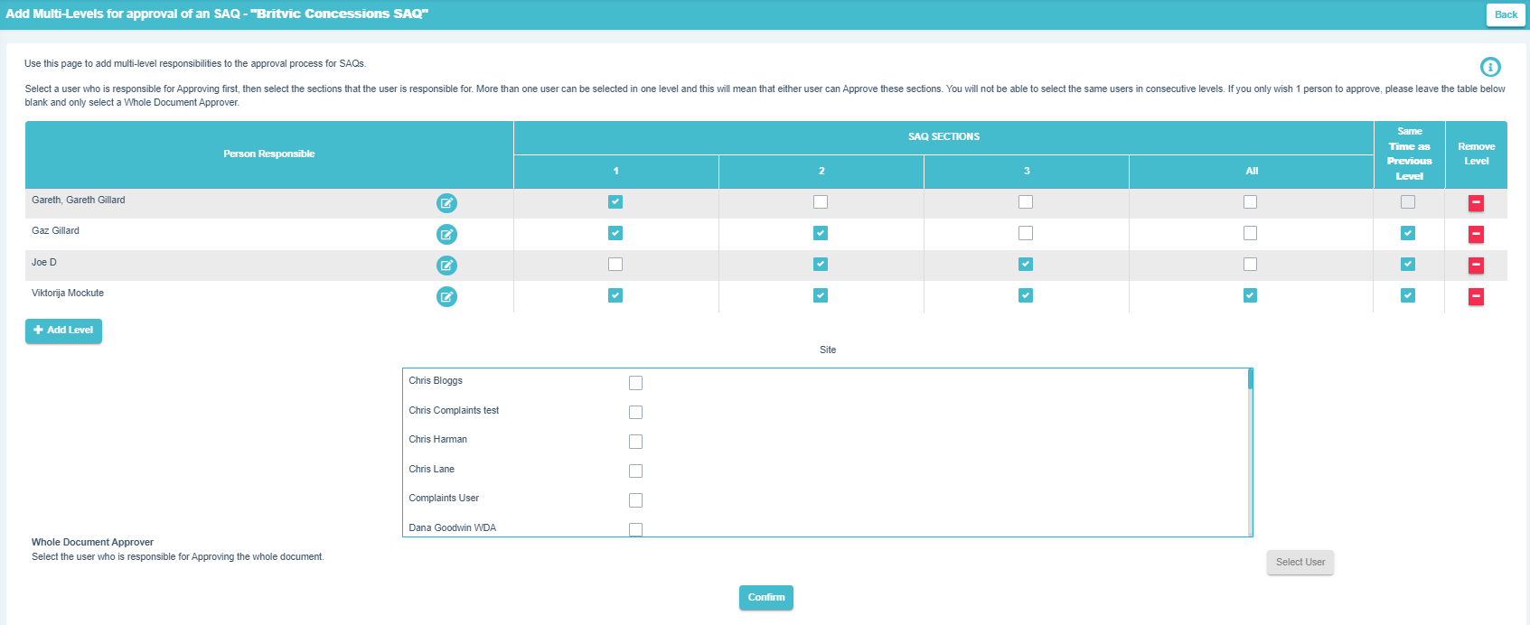 Adding a Multi-Level Approval Process for Self-Audits – Supplier Management
